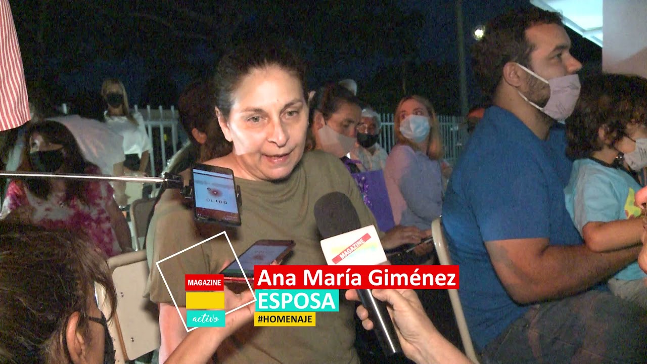 Entrevista a Ana María Giménez en el homenaje al Prof. José Olivetti ...