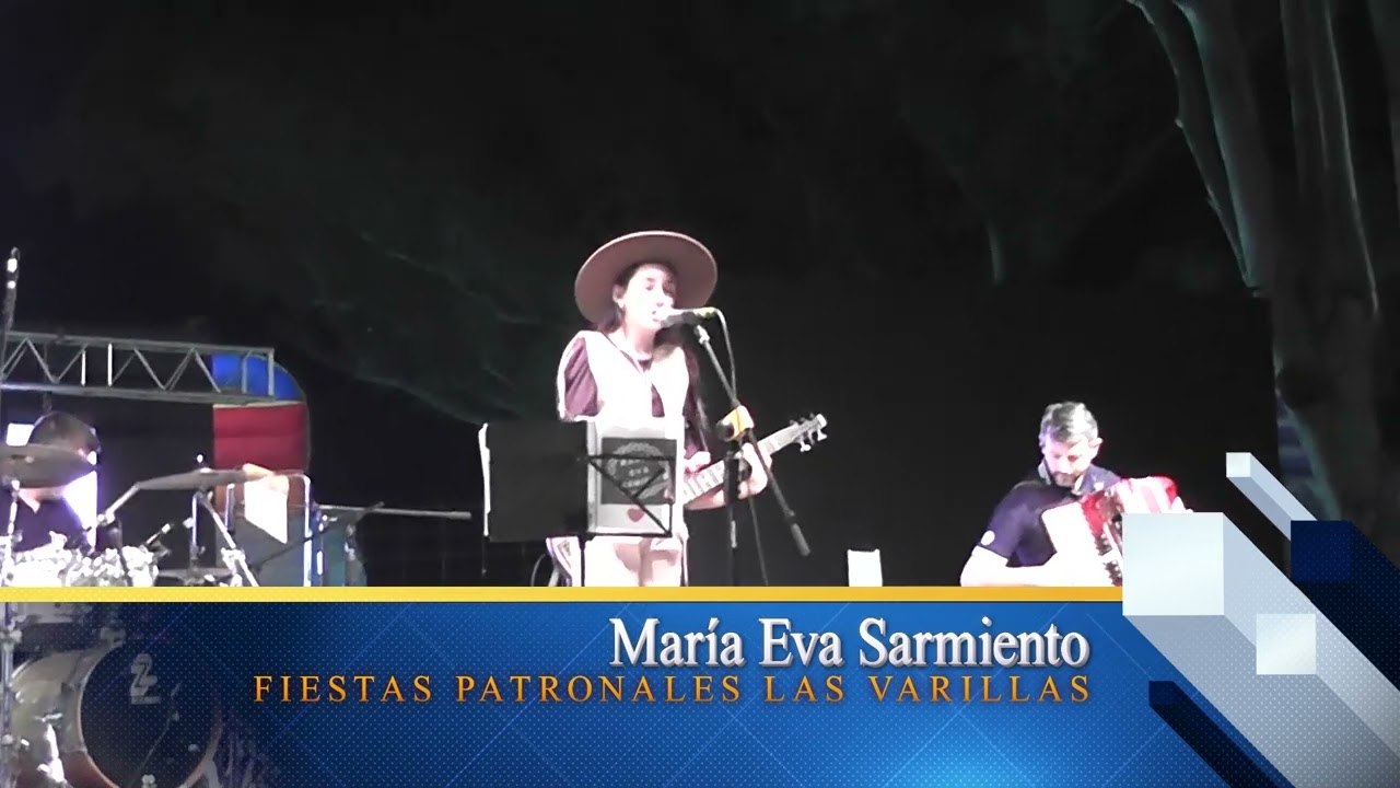 María Eva Sarmiento en la Fiesta de Las Varillas - Radio Vive